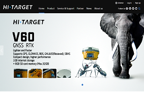 Hi-Target Launching Its New Official English Website | Hi-Target ...