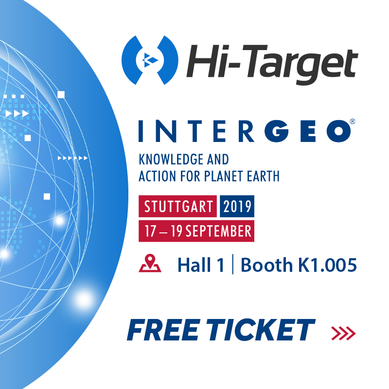 Join Hi-Target At InterGEO 2019 - Surveying The World, Mapping The ...