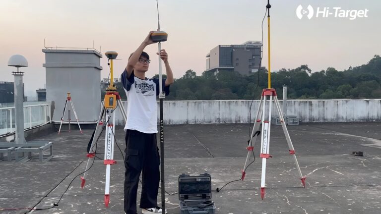 How To Install And Setup GNSS RTK External Radio Mode | Hi-Target ...